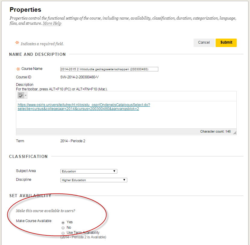 Blackboard Support | Rollen en rechten beheren